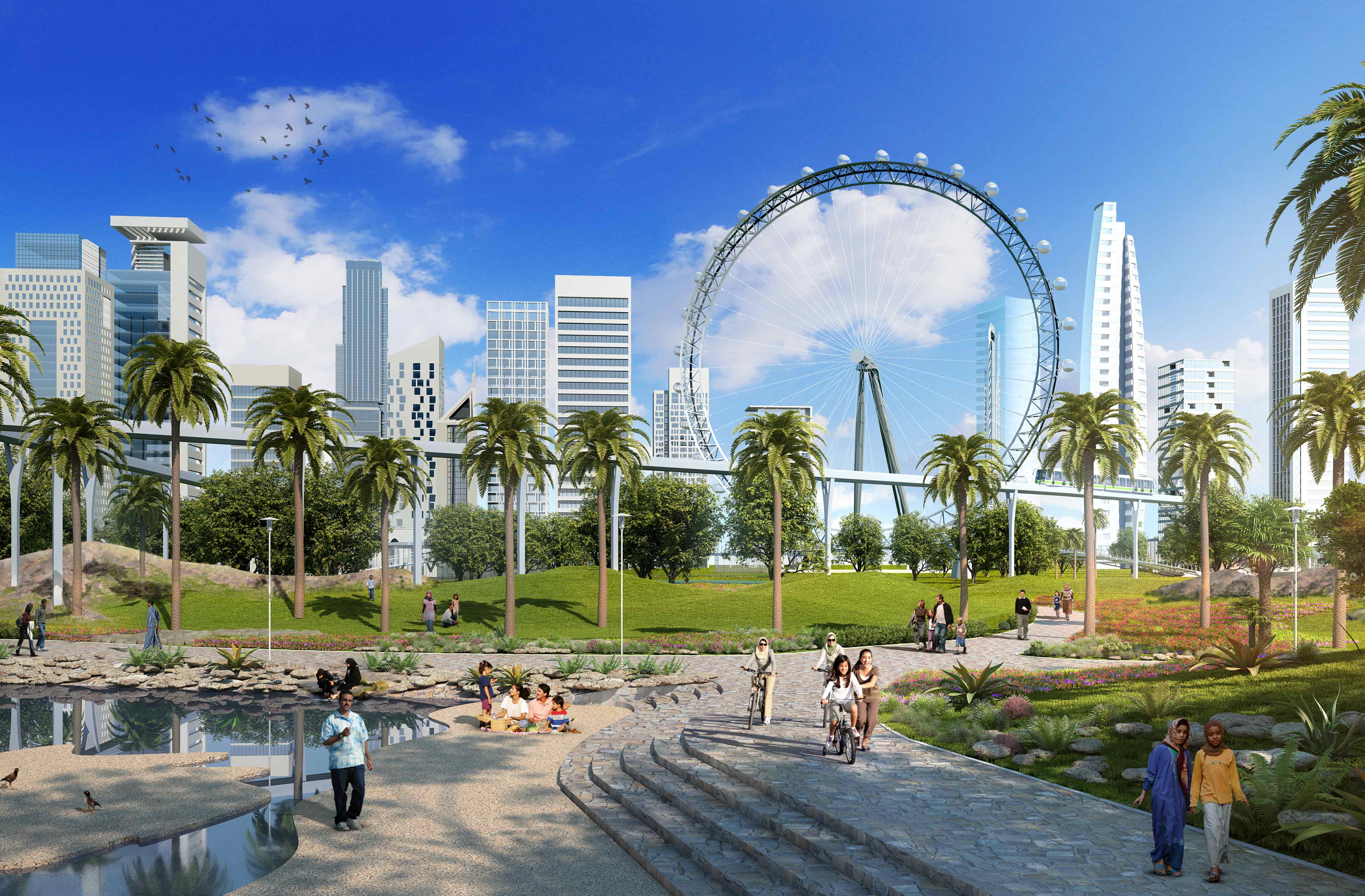 ©EDSA | Cairo Central Park | Parks and Public Realm