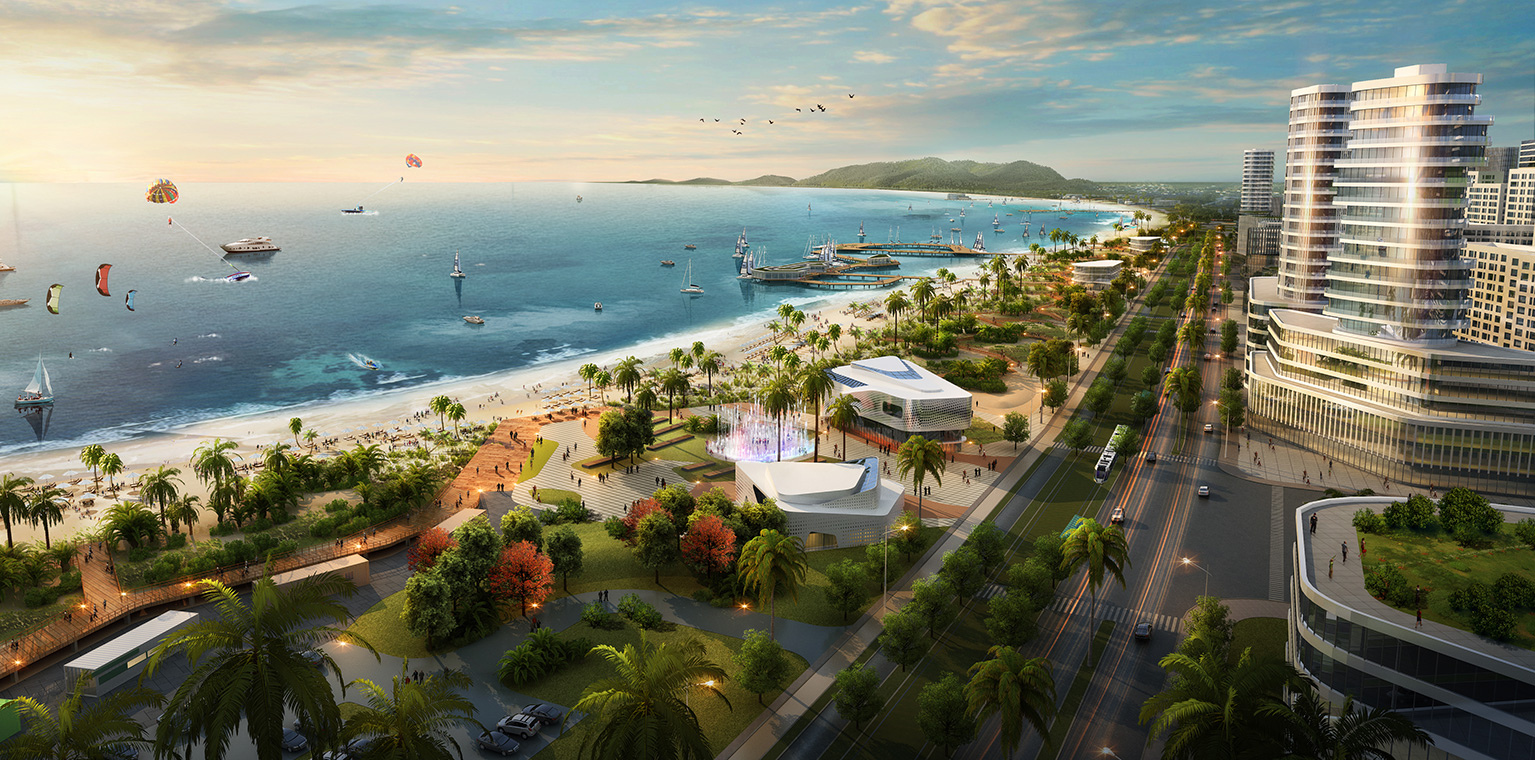 EDSA | Shanwei Waterfront | Parks and Public Realm