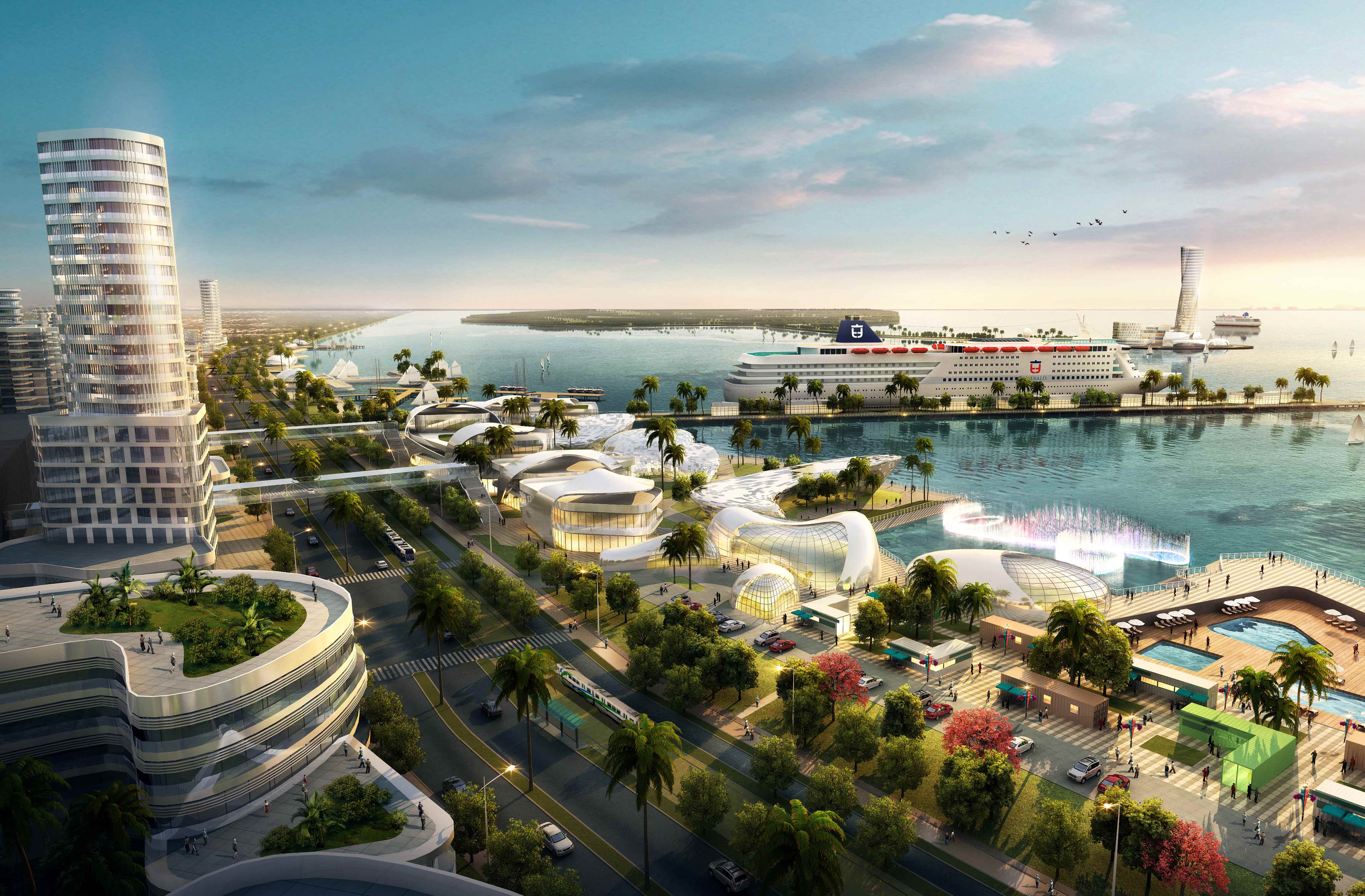 EDSA | Shanwei Waterfront | Parks and Public Realm